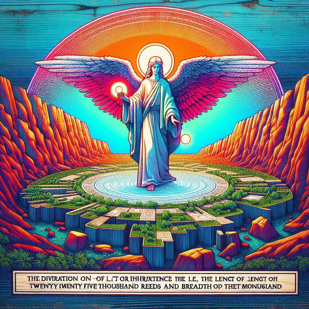 What does Ezekiel 45:1 mean? | Bible Art