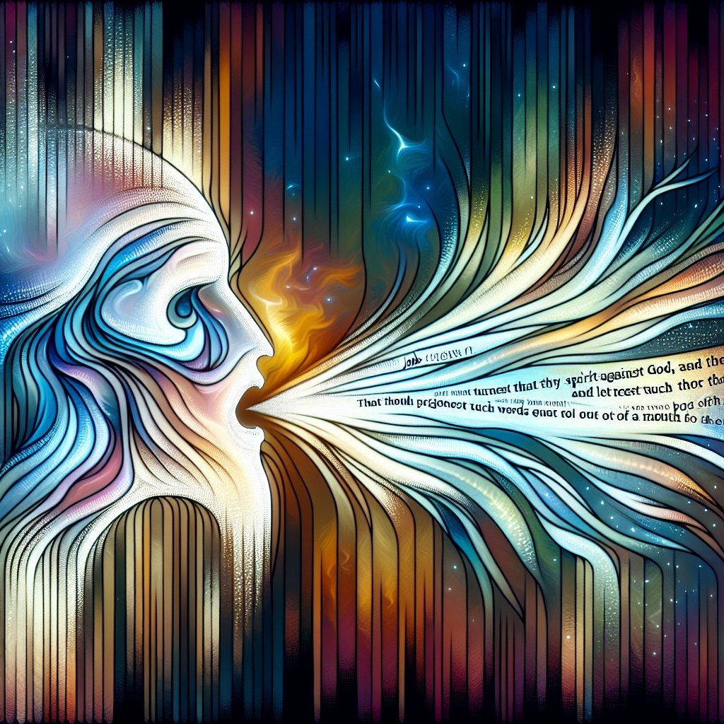 Job 15:13 Artwork | Bible Art