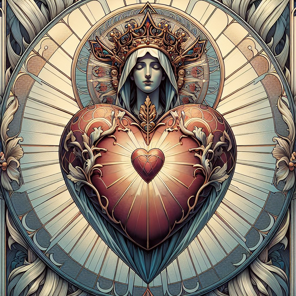 Virgin Mary Immacula | Bible Art
