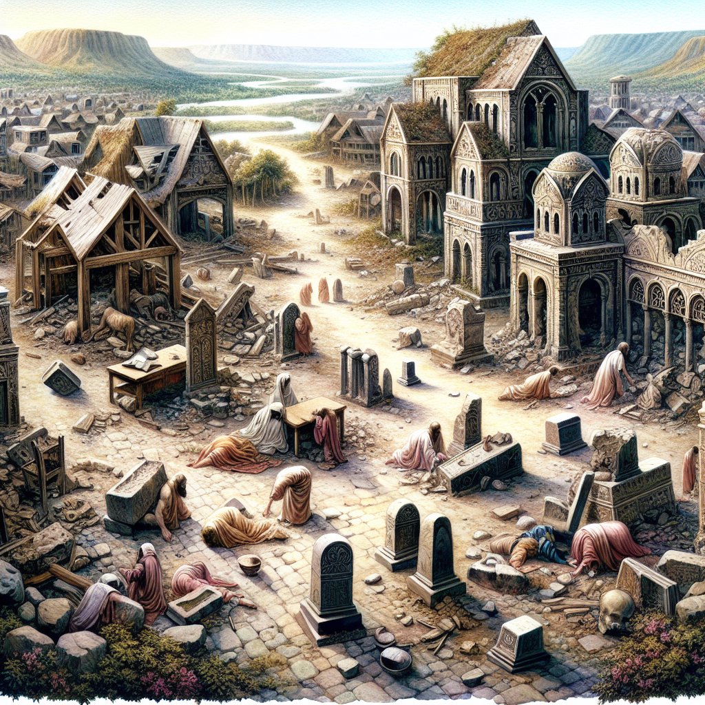 Ezekiel 6:6 Artwork | Bible Art