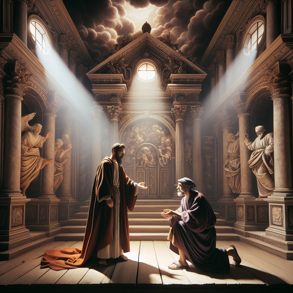 the pharisee and the | Bible Art