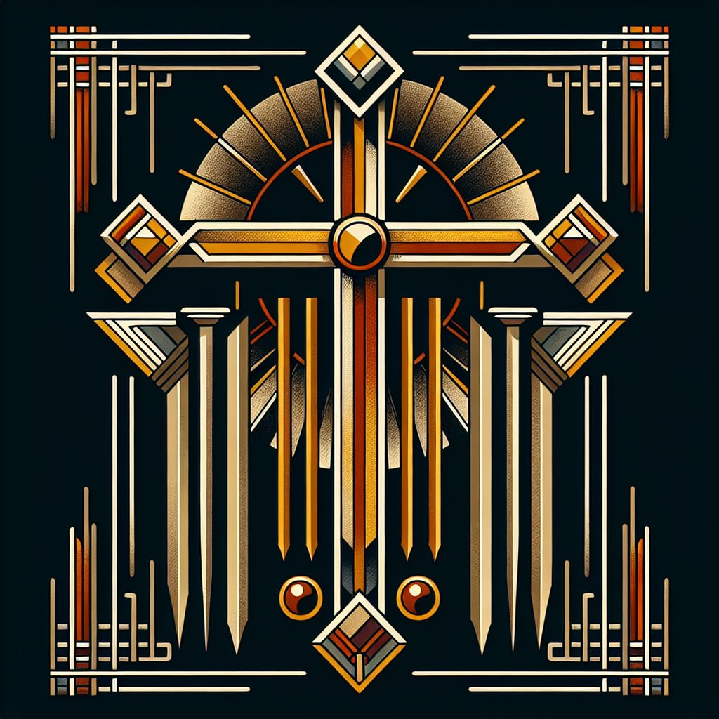 One cross, three nai | Bible Art