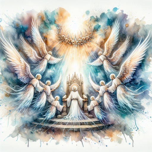 Isaiah 6 Artwork Bible Art