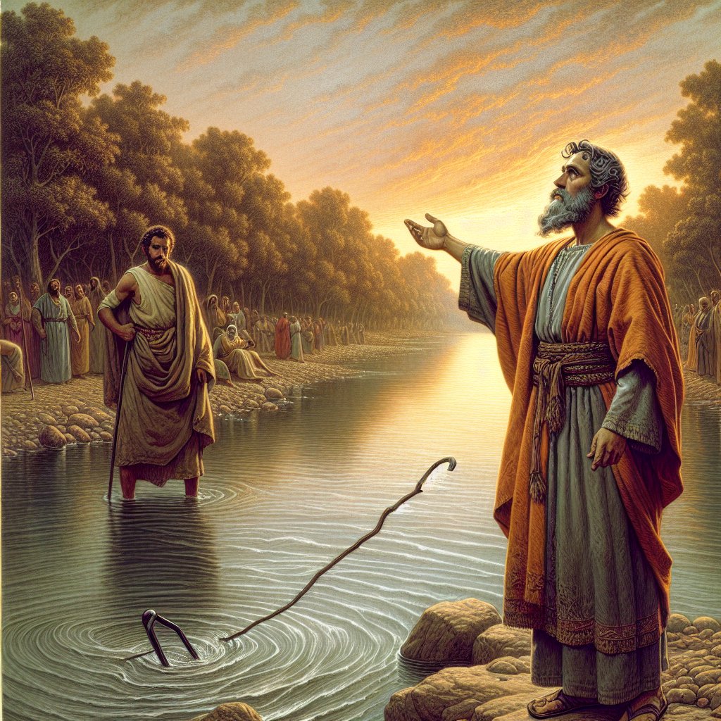 2 Kings 6:6 Artwork | Bible Art