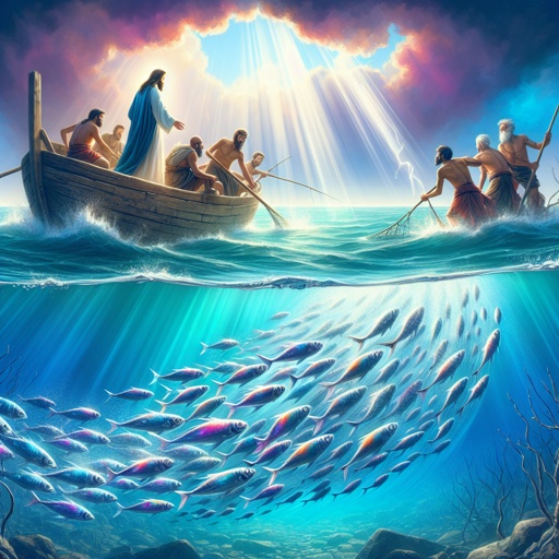 Luke 5:4 Artwork | Bible Art