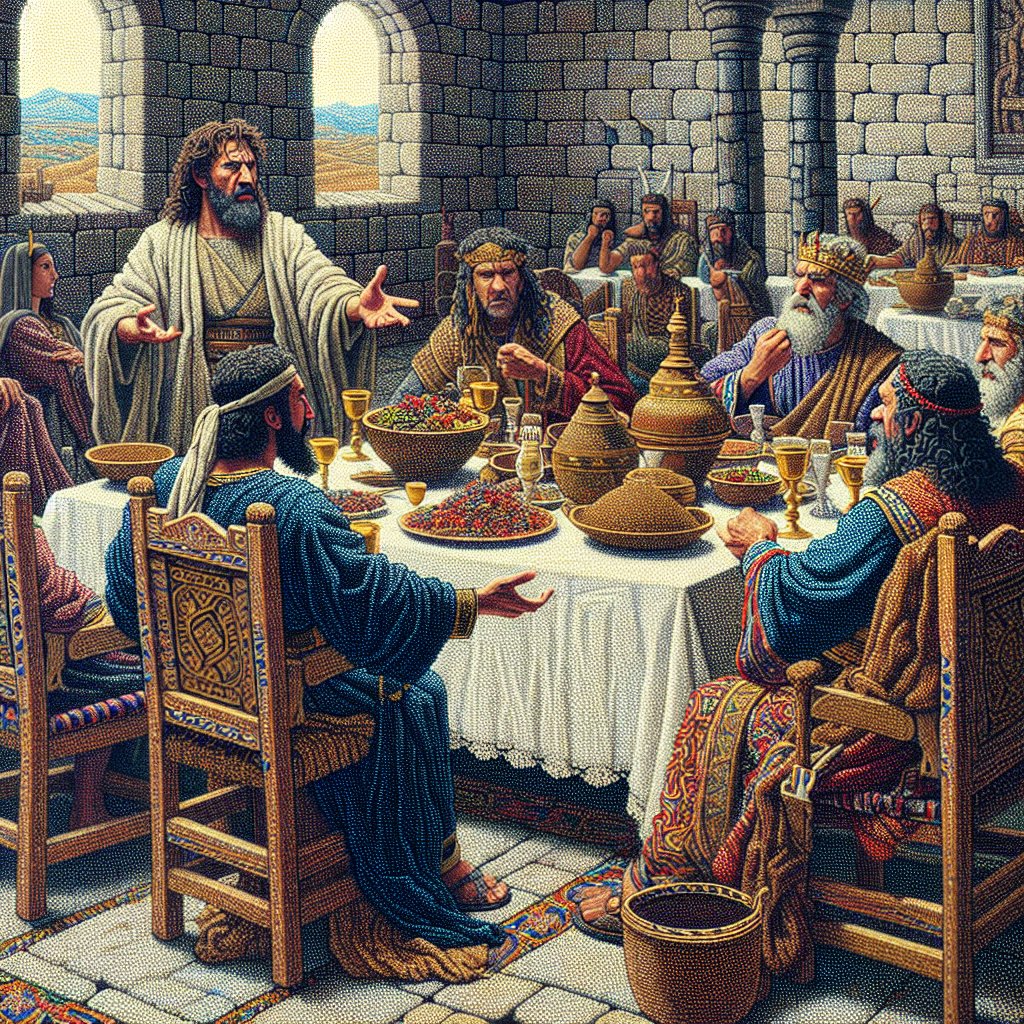 1 Samuel 20:27-30 Artwork | Bible Art