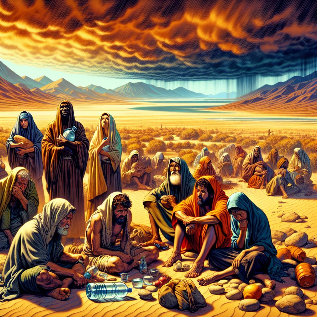 What does Job 22:7 mean? | Bible Art