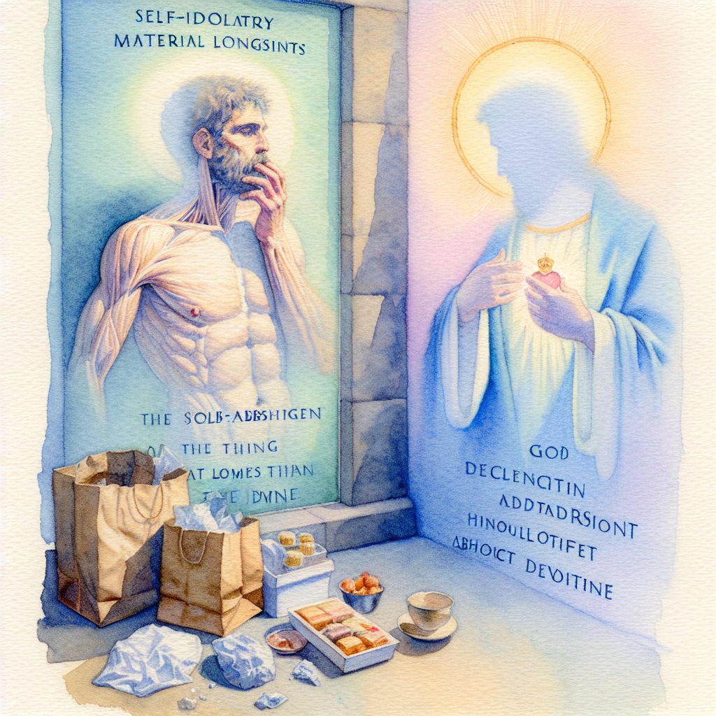self idolatry, love | Bible Art