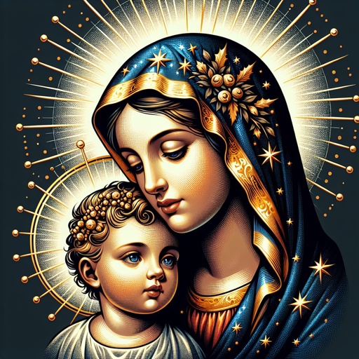 The Virgin Mary Artwork | Bible Art