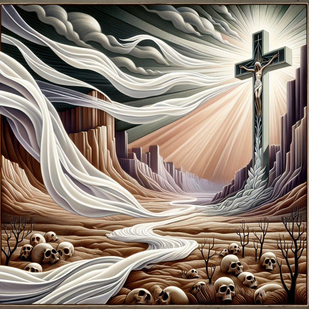 The mighty wind of G | Bible Art