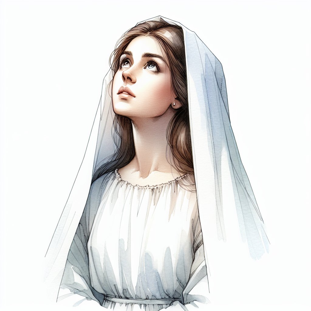 Mary Magdalene in wh | Bible Art