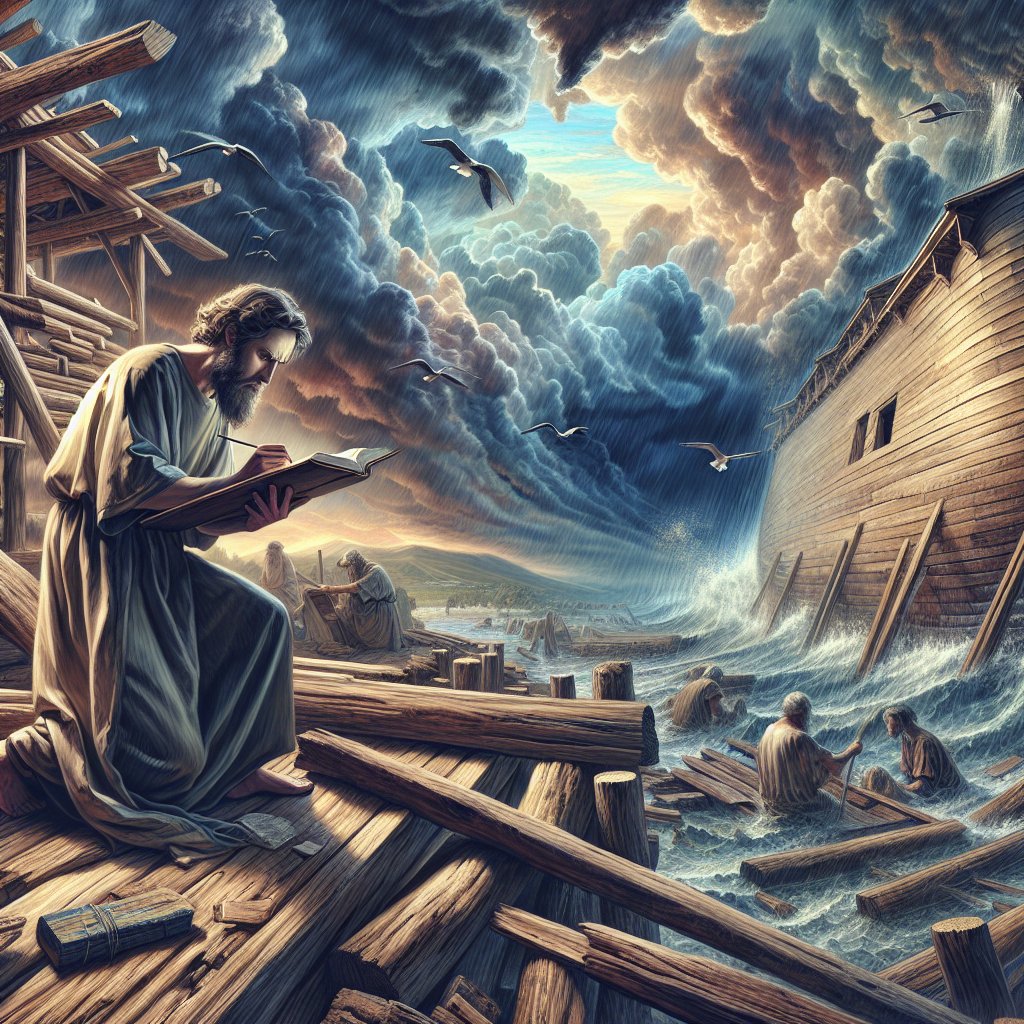 Hebrews 11:7 Artwork | Bible Art