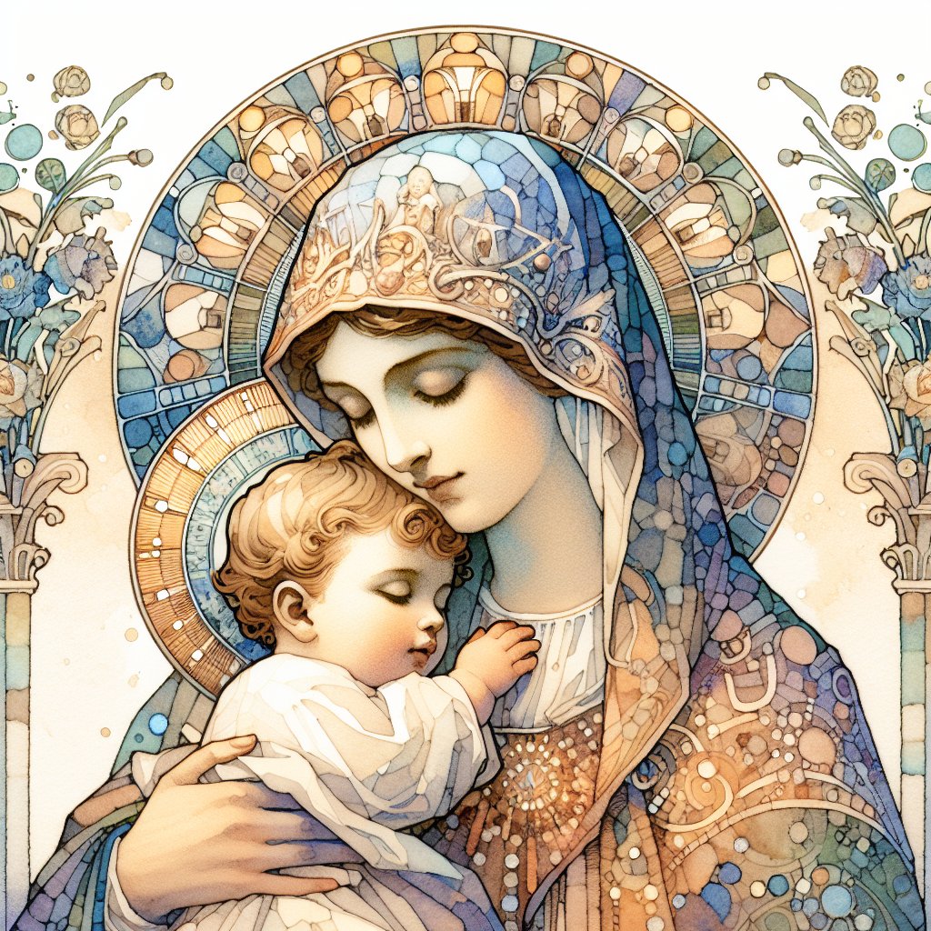 Our Lady of Mount Ca | Bible Art