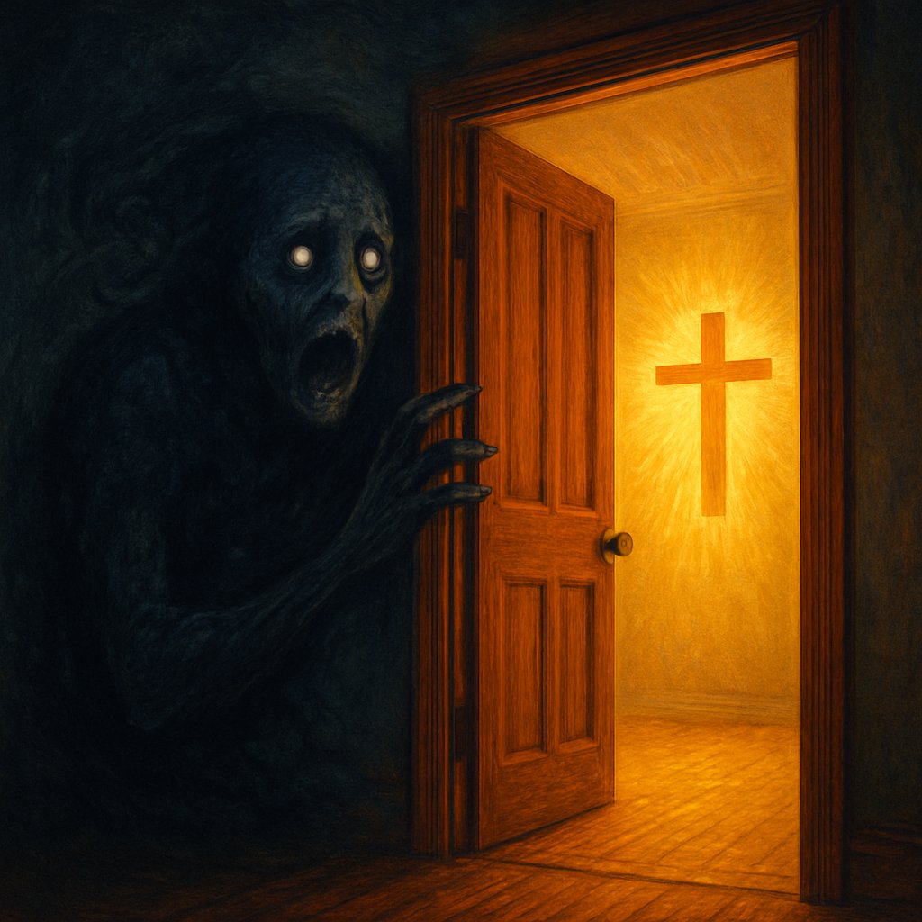 fear looking through | Bible Art
