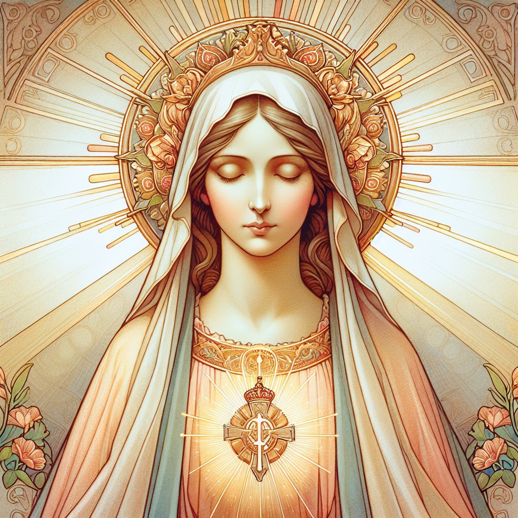 Mary Queen of Heaven | Bible Art