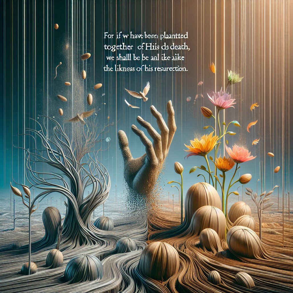 What Does Romans 6 5 Mean Bible Art What Does Romans 6 5 Mean Bible Art
