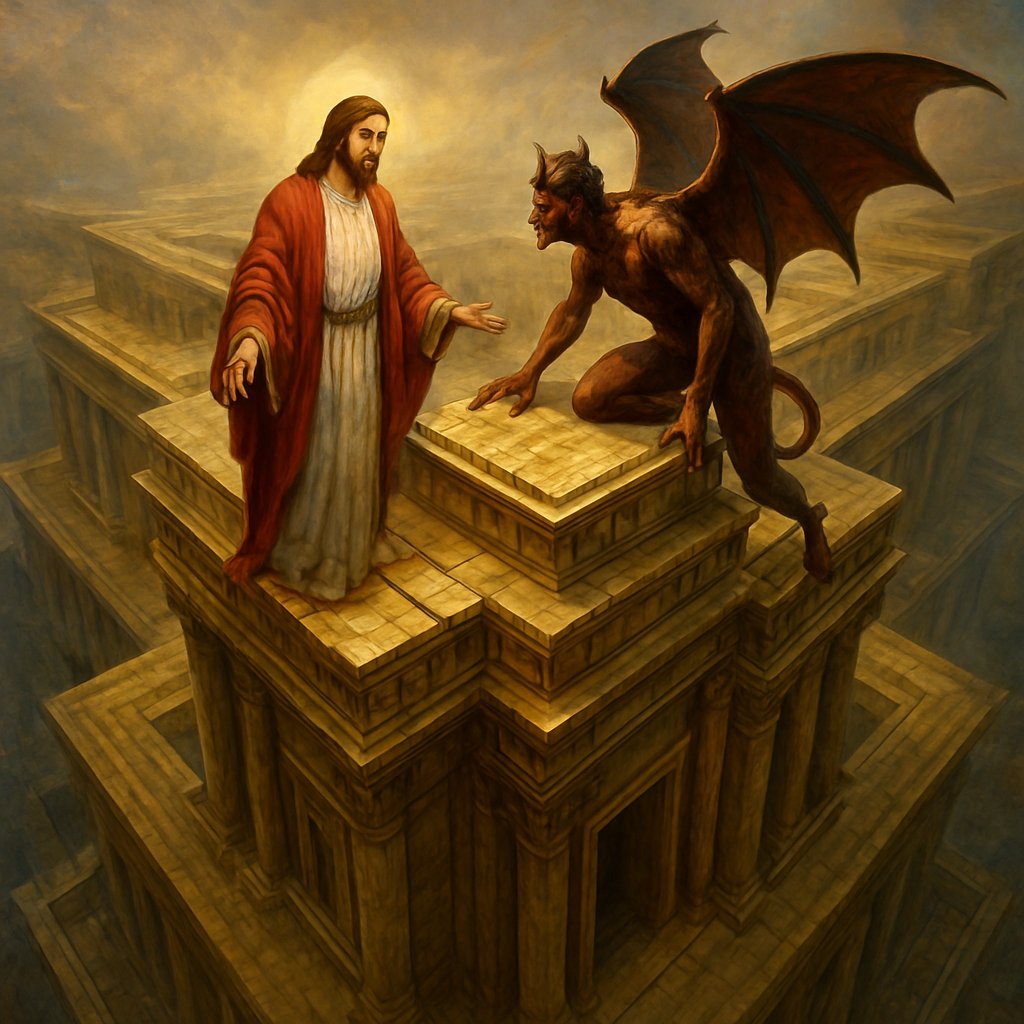 522 / 5.000 The Temp | Bible Art