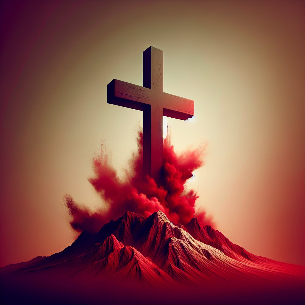 realistic blood soak | Bible Art