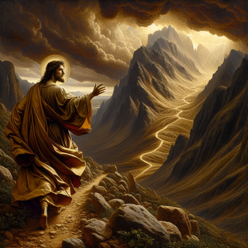 "Create an image of | Bible Art