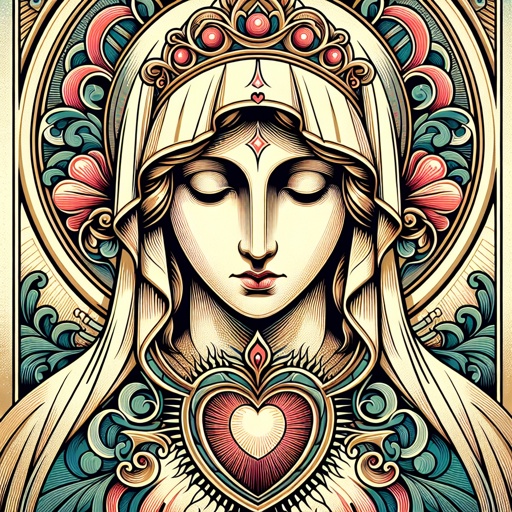The Virgin Mary Artwork | Bible Art