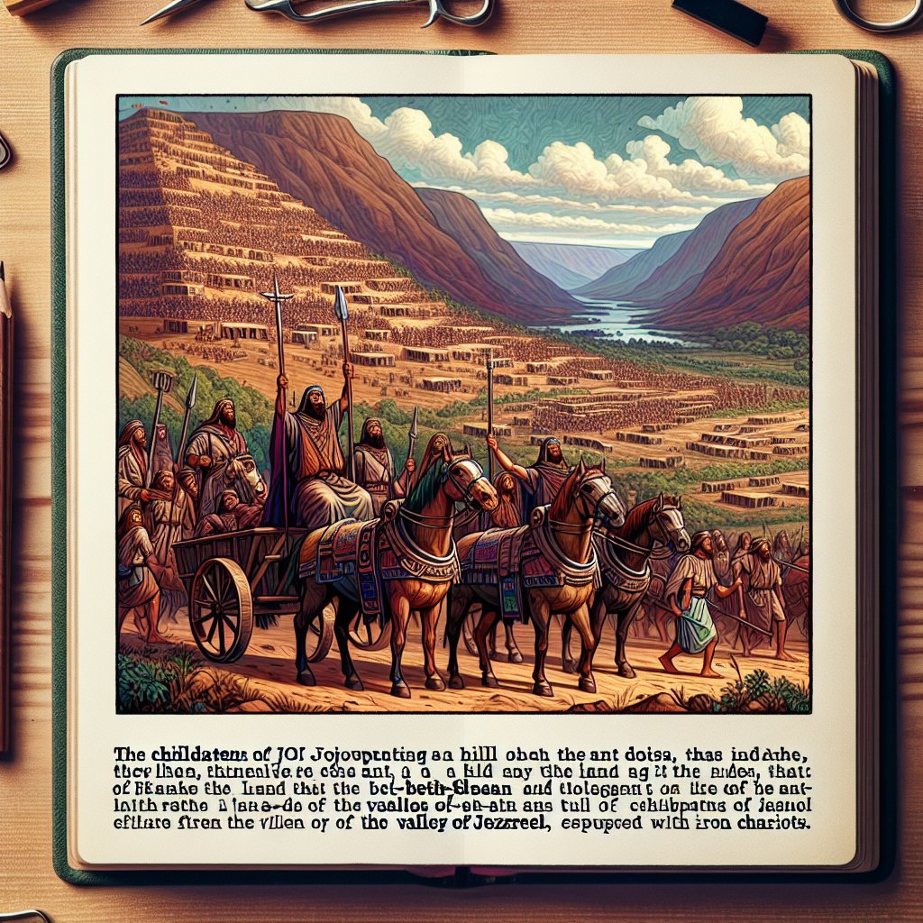 Joshua 17:16 Artwork | Bible Art