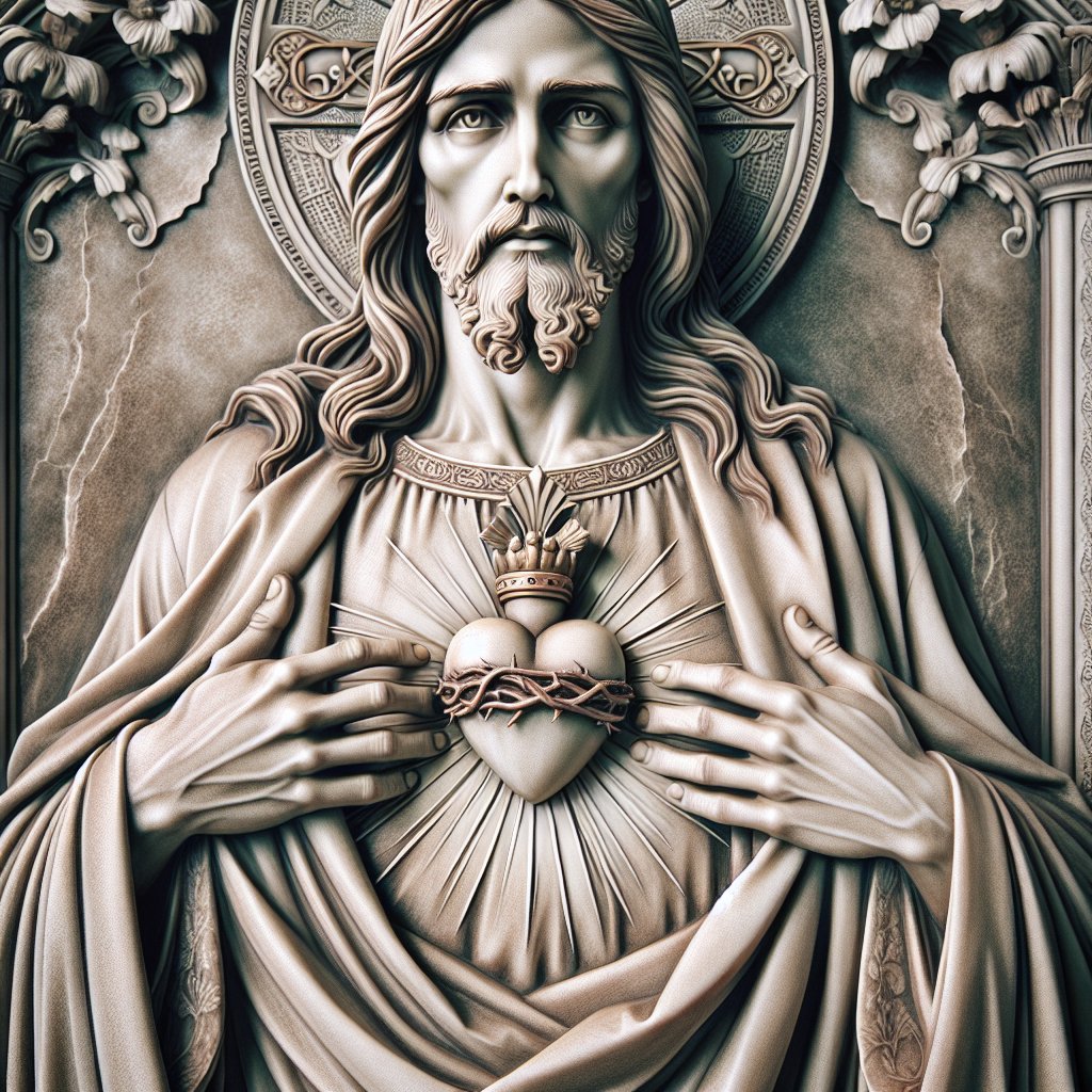 Jesus Christ Sacred | Bible Art