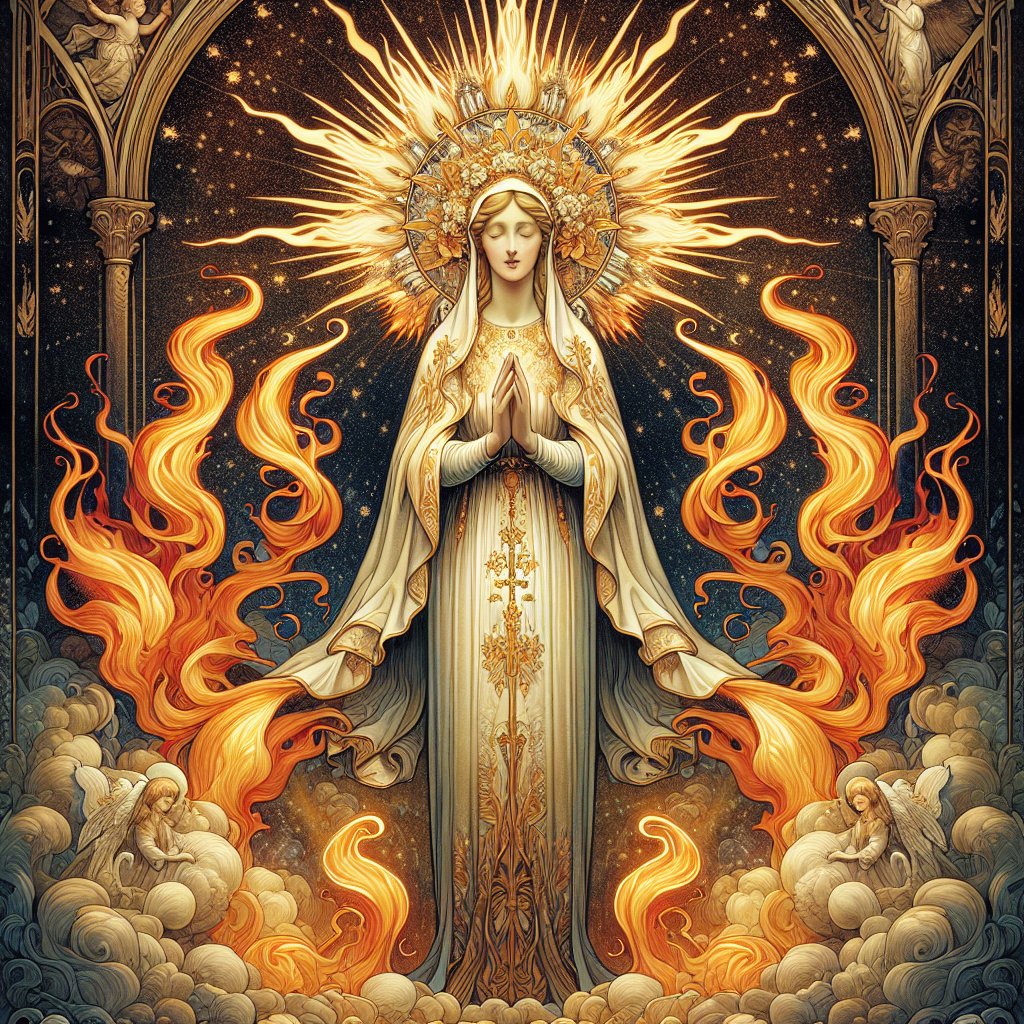Mary Our Lady of Fir | Bible Art