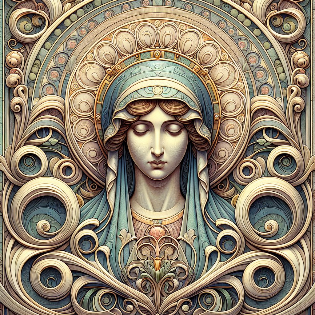 Mary Queen of Heaven | Bible Art