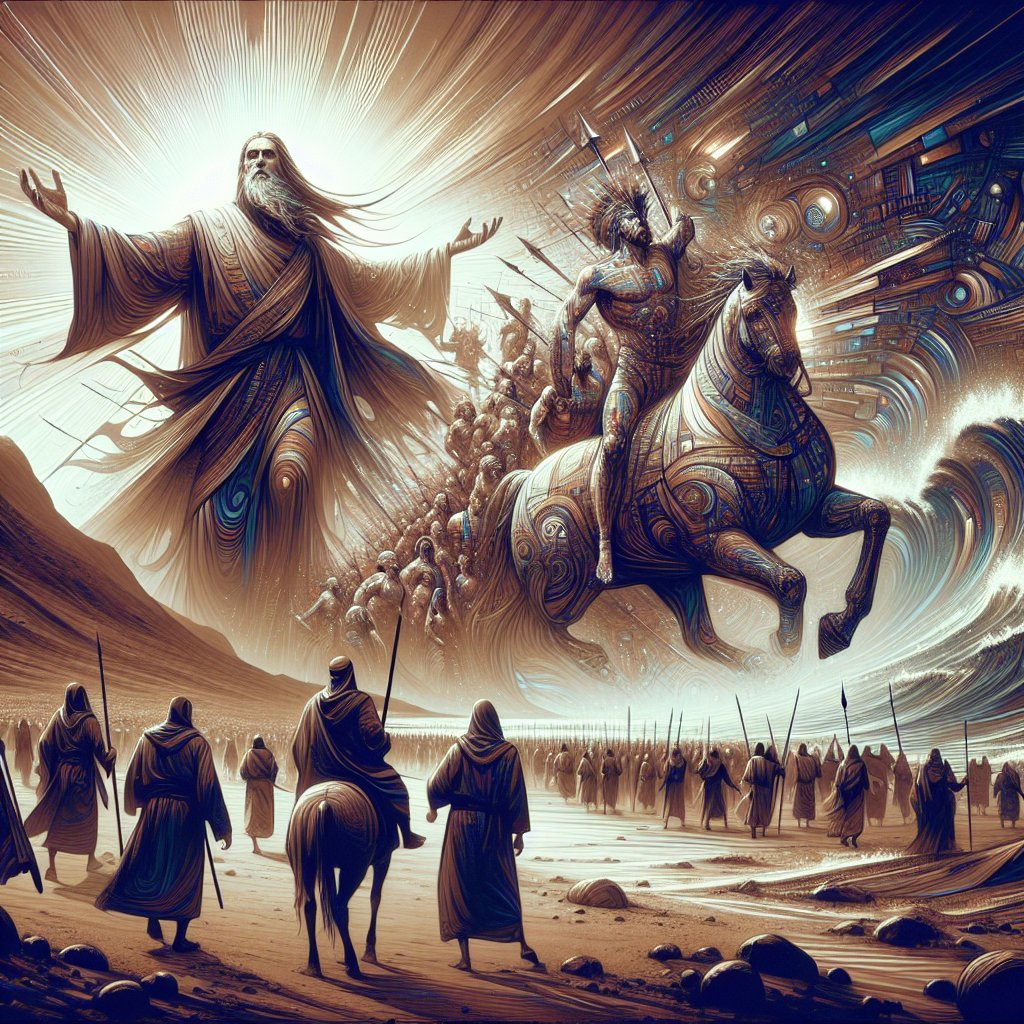 Deuteronomy 31:3 Artwork | Bible Art