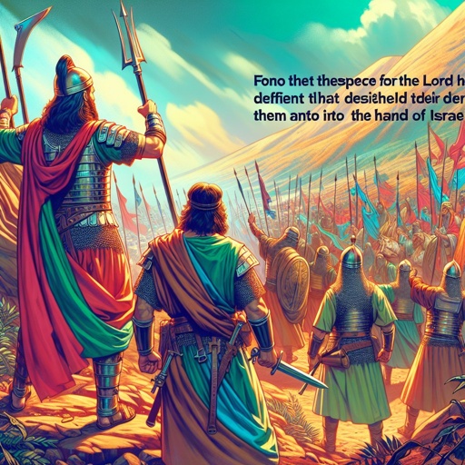 What does 1 Samuel 14:12 mean? | Bible Art