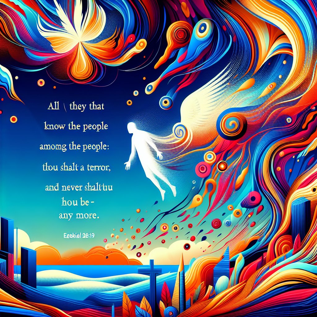 Ezekiel 28:19 Artwork | Bible Art