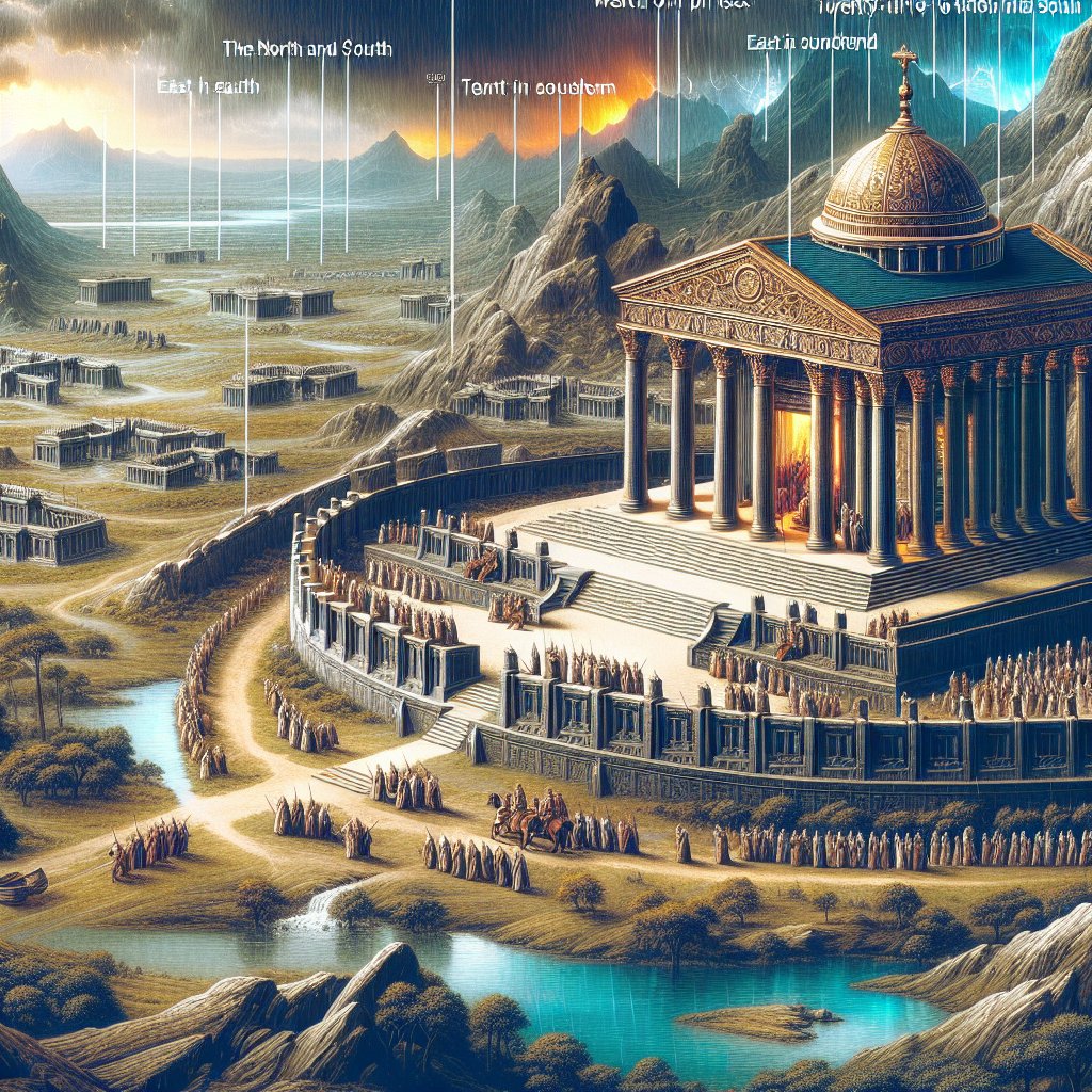 What does Ezekiel 48:10 mean? | Bible Art