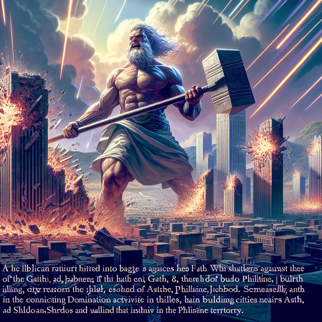 2 Chronicles 26:6 Artwork | Bible Art
