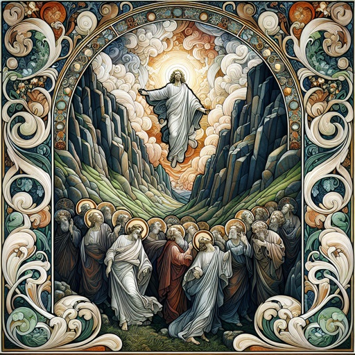 The Sermon On The Mount Artwork | Bible Art