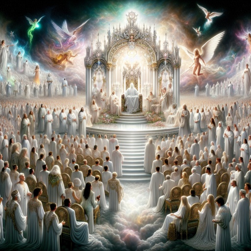 The Great Throne Of God Artwork | Bible Art