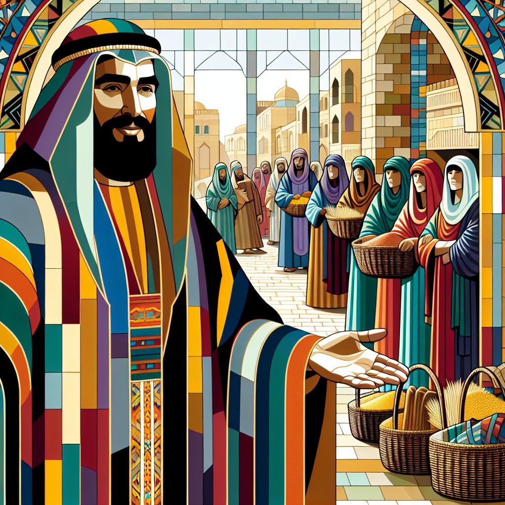 Joseph, an adult mal | Bible Art