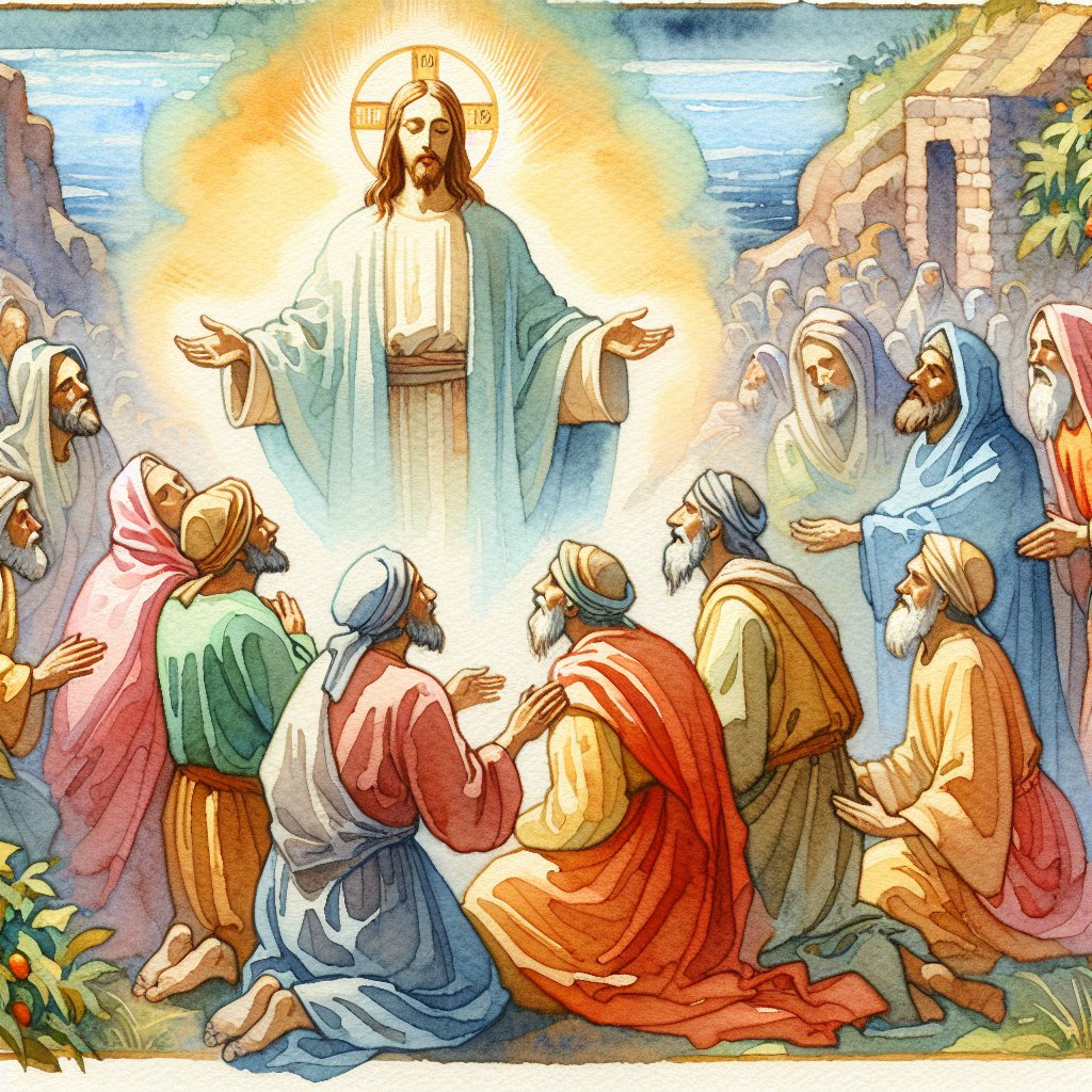 Jesus breathed on pe | Bible Art