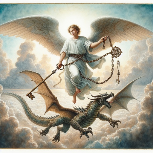 War In Heaven Artwork | Bible Art