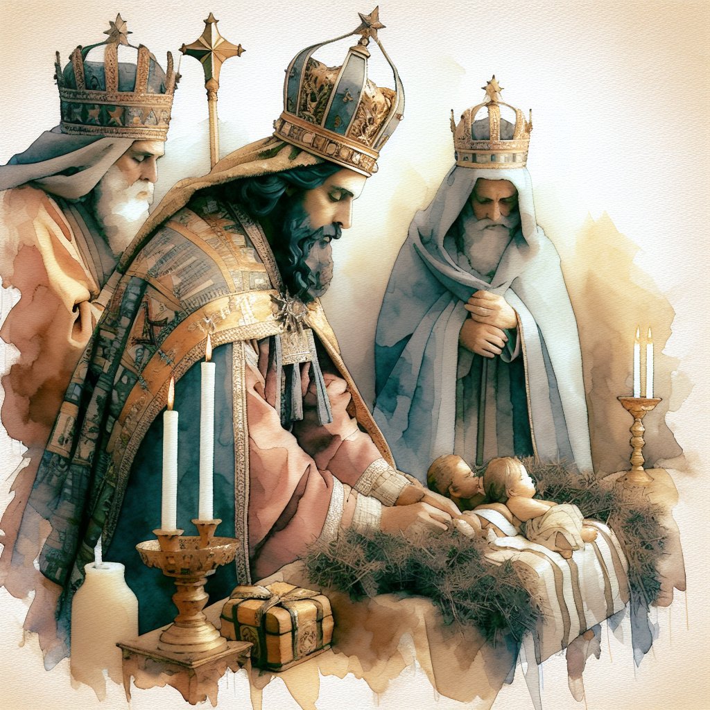 King Casper of the t | Bible Art