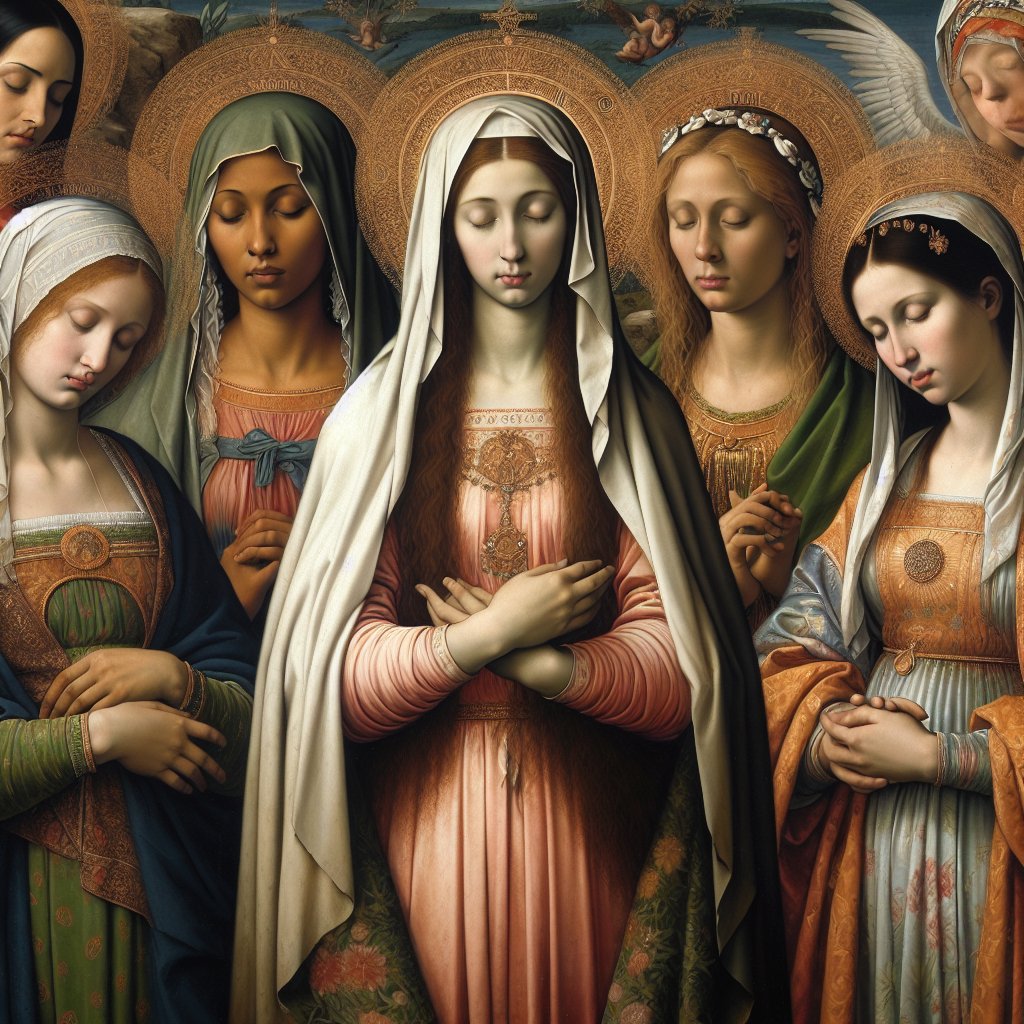 6 women | Bible Art