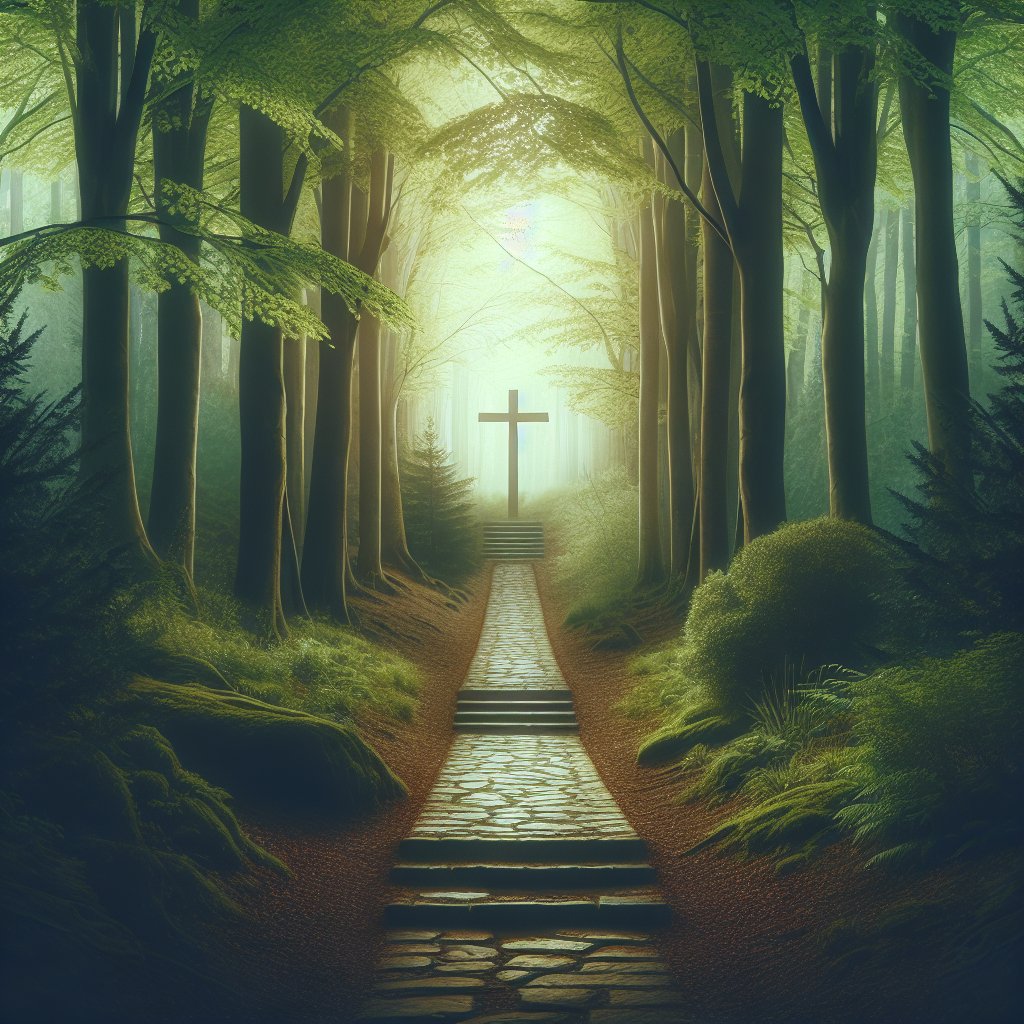 A hidden pathway | Bible Art