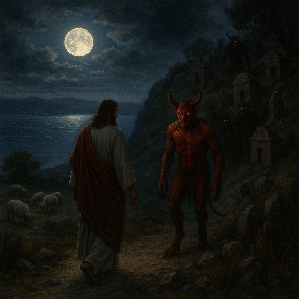 Jesus is walking dow | Bible Art
