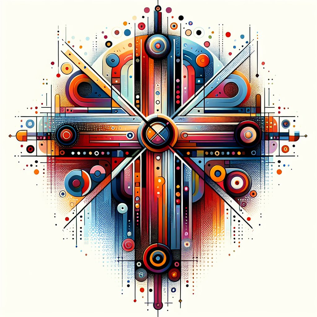 A Christian cross is | Bible Art