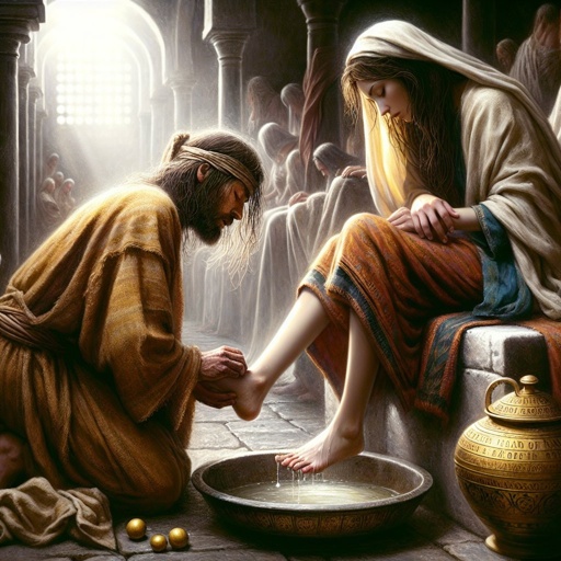 John 12 Artwork Bible Art