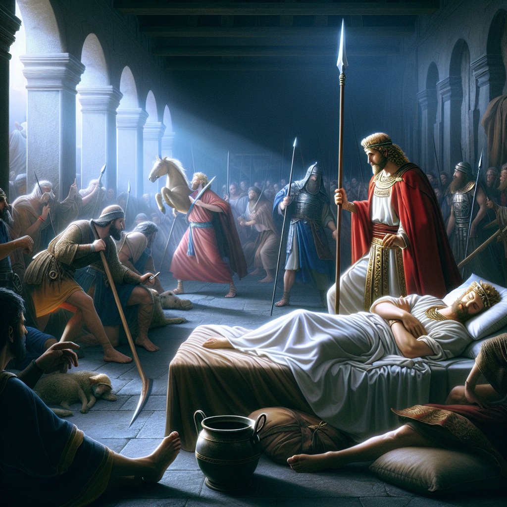 1 Samuel 26:12 Artwork | Bible Art