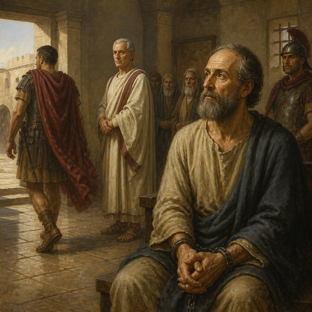 Acts 24:27 Devotional: Bound but Unbroken: The Testimony of Paul in ...