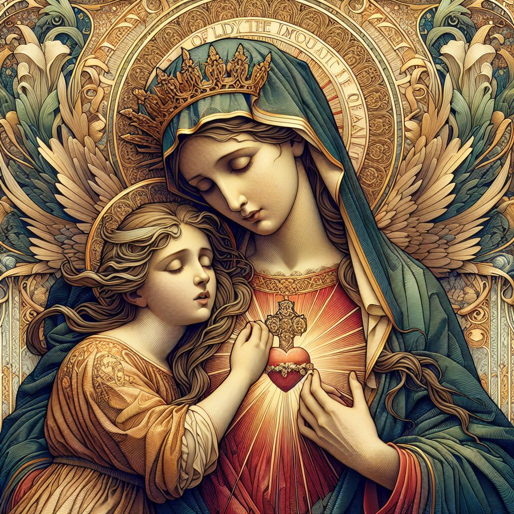 Our Lady of the Imma | Bible Art