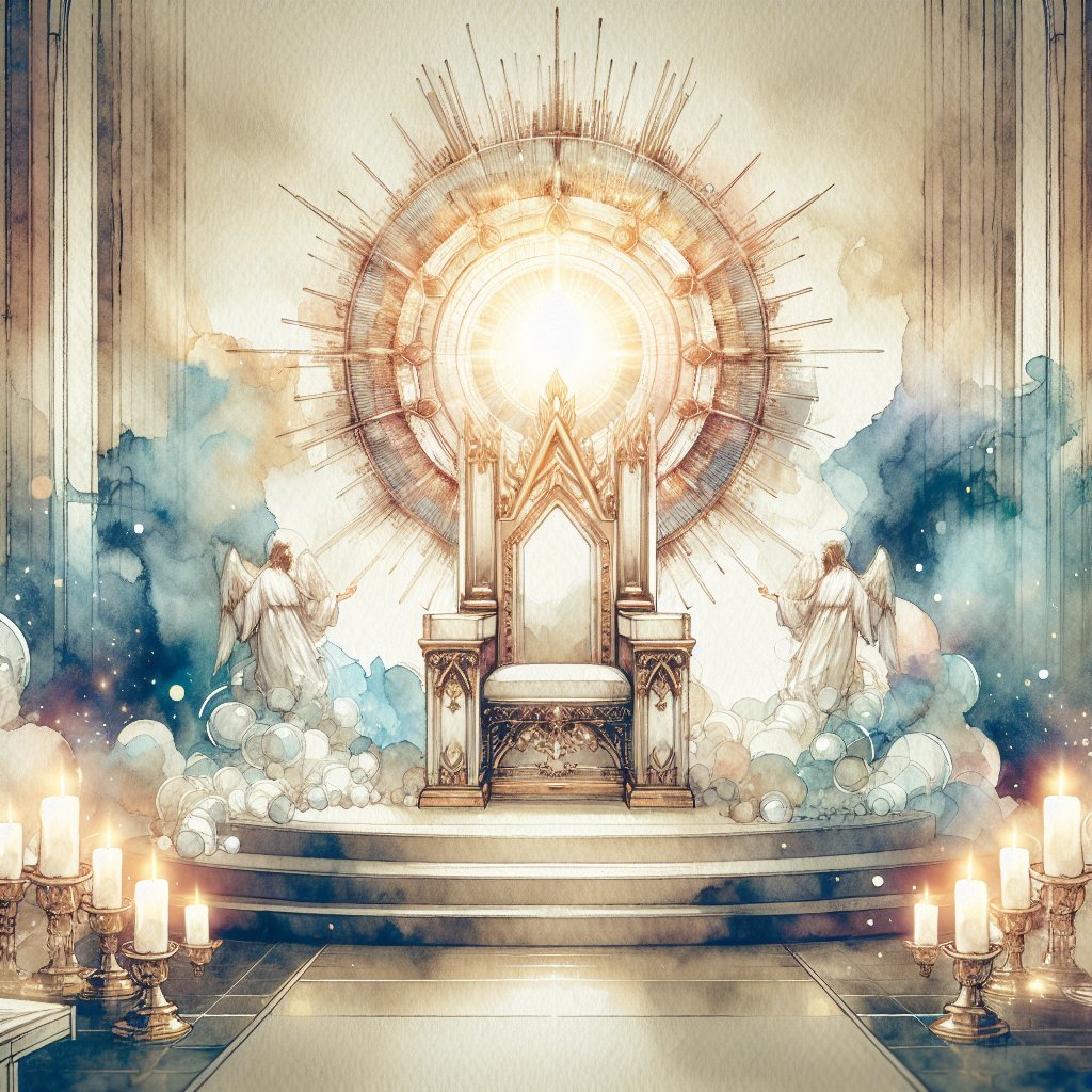 Stand before the thr | Bible Art