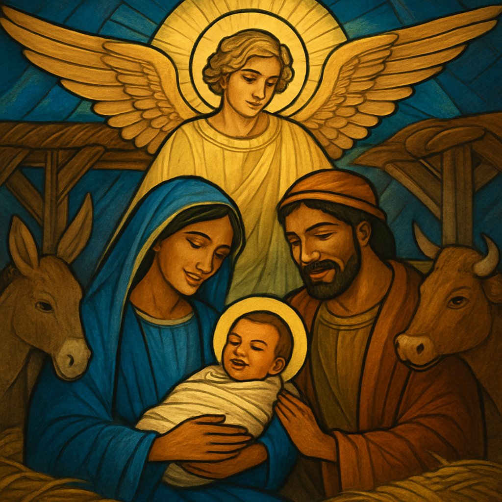 The birth of Jesus s | Bible Art
