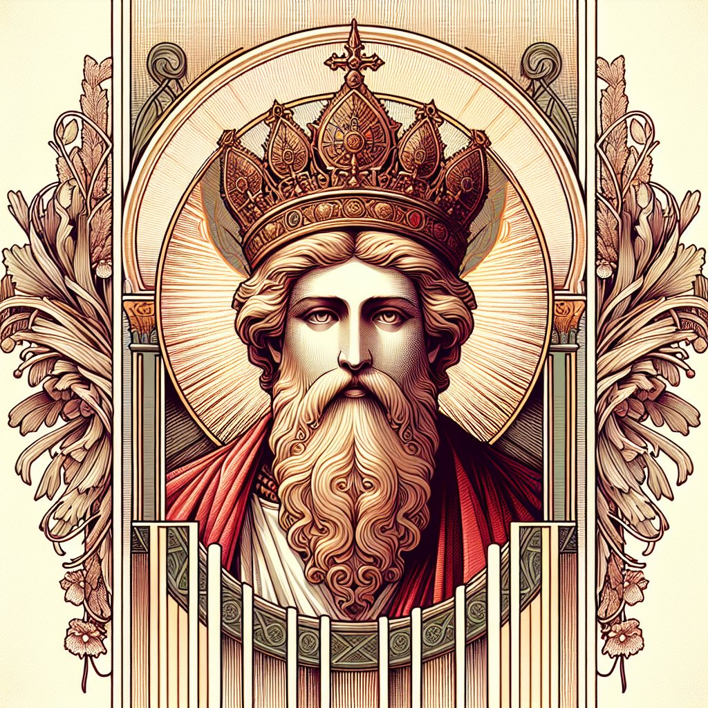 Jesus Christ King of | Bible Art